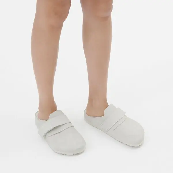 BIRKENSTOCK X Tekla Nagoya Suede Slip-on Clogs - White