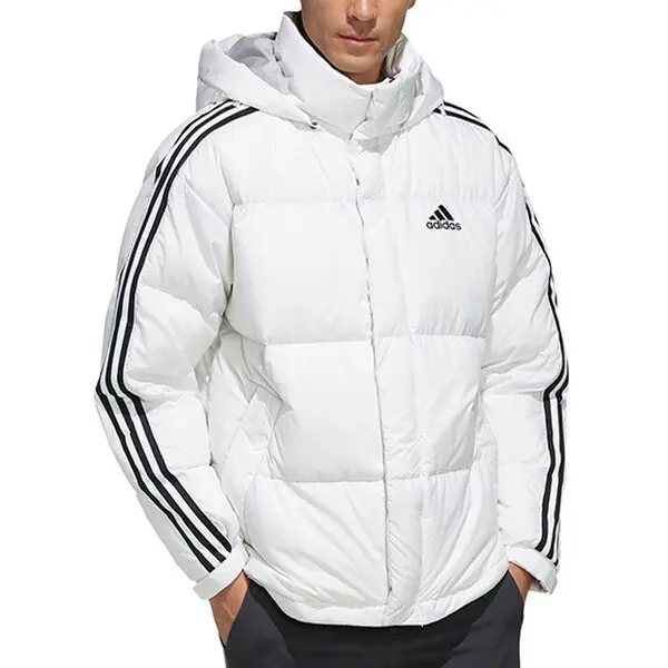 Adidas 3-stripes Hooded Down Jacket