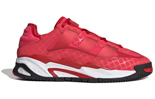 Adidas Originals Niteball "red Black" Sneakers - Red/black