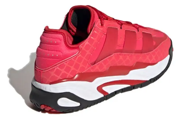 Adidas Originals Niteball "red Black" Sneakers - Red/black