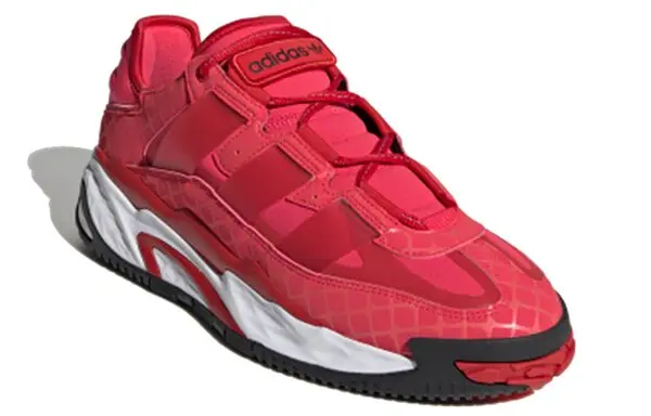 Adidas Originals Niteball "red Black" Sneakers - Red/black