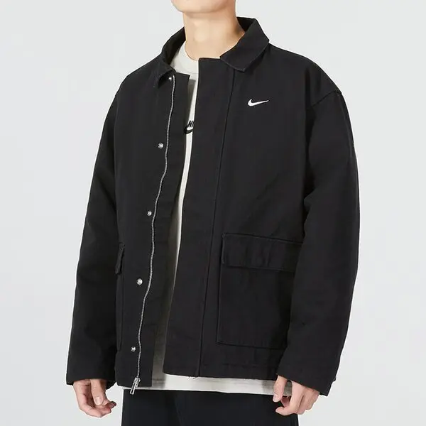 Nike Embroidered Logo Casual Work Jacket