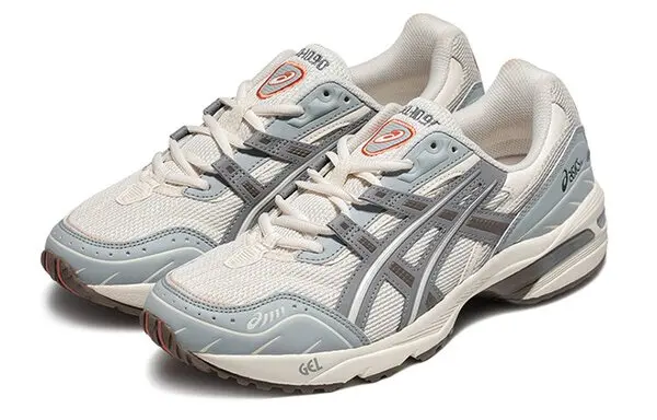 Asics Gel-1090 Low Top Sneakers - Cream/grey/blue