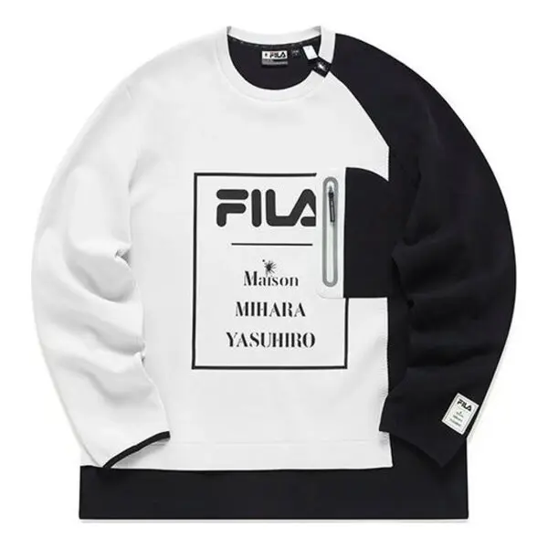 FILA X Mihara Yasuhiro Lettrer Printed Pullover