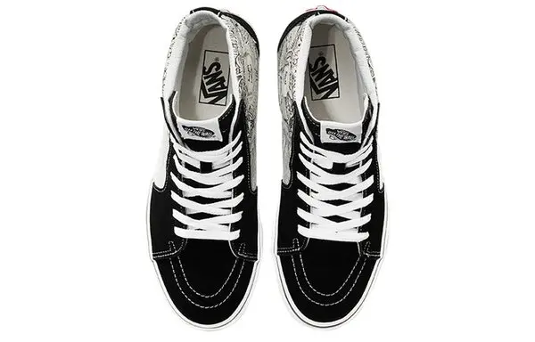 VANS Sk8-hi High Top Sneakers With Graphic Detailing