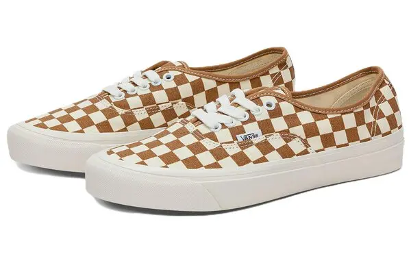 VANS Style 44 Checkerboard Sneakers - Brown