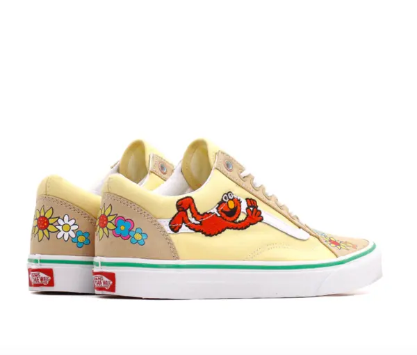 VANS Old Skool Sesame Street Sneakers - Yellow/beige