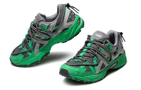 Asics Kahana Tr V2 Athleisure Sneakers - Gray/green