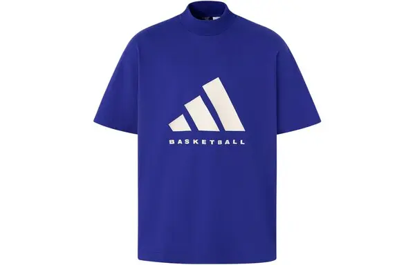 Adidas Basketball Tee Asia Sizing - Blue