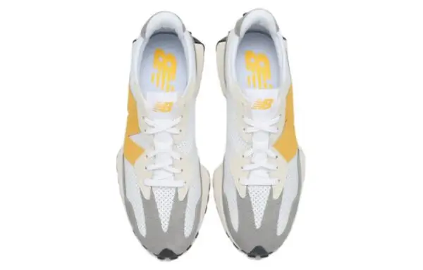 NEW BALANCE 327 Sneakers - White/grey/orange