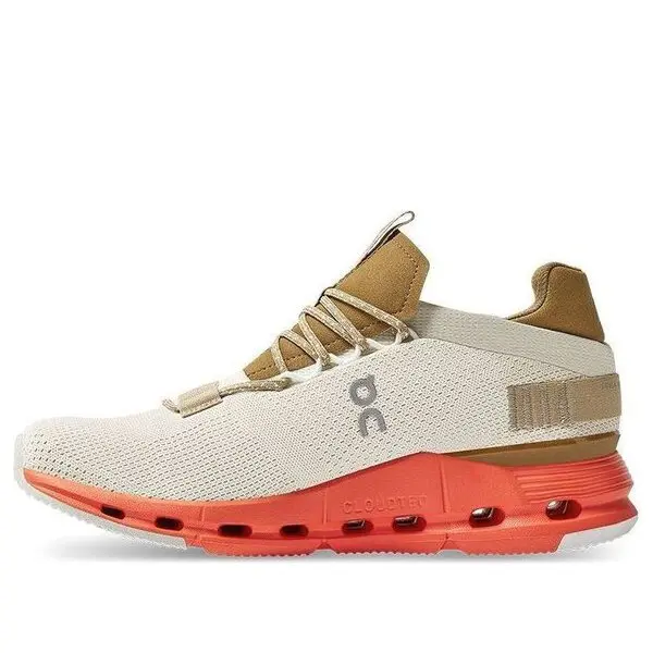 On Cloudnova Sneakers - Beige/orange