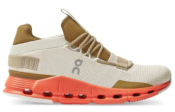 On Cloudnova Sneakers - Beige/orange