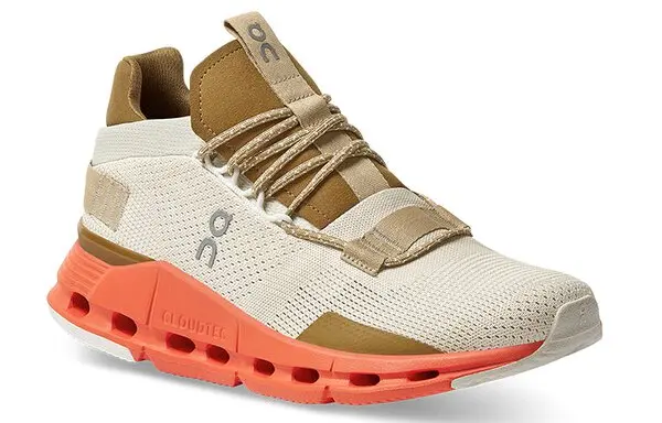 On Cloudnova Sneakers - Beige/orange