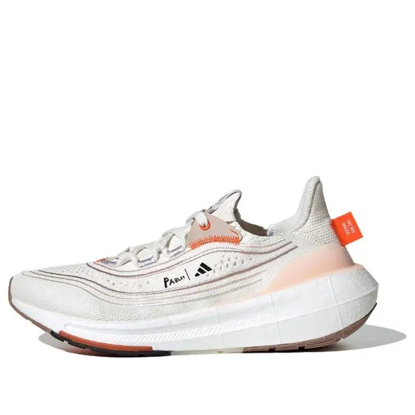 Adidas Ultraboost Light Sneakers - White/pink