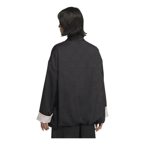 Adidas Shirt Jacket With Knot Details - Black