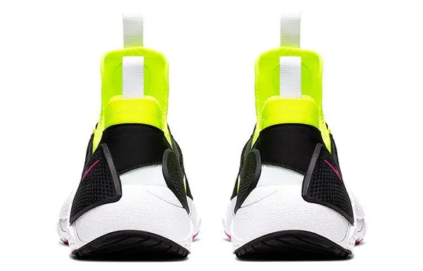 Nike Huarache E.d.g.e. Txt 'volt' Athletic Sneakers - White/volt-black-hyper Violet