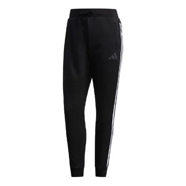 Adidas French Terry Comfort Pants - Black/white