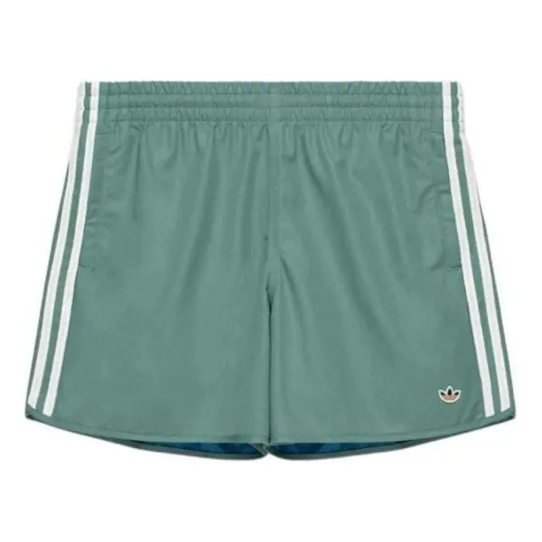 Adidas X Clot Sprinter Shorts - Teal/green