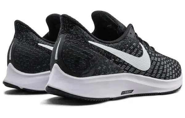 Nike Zoom Pegasus 35 Athletic Sneakers - Black/white