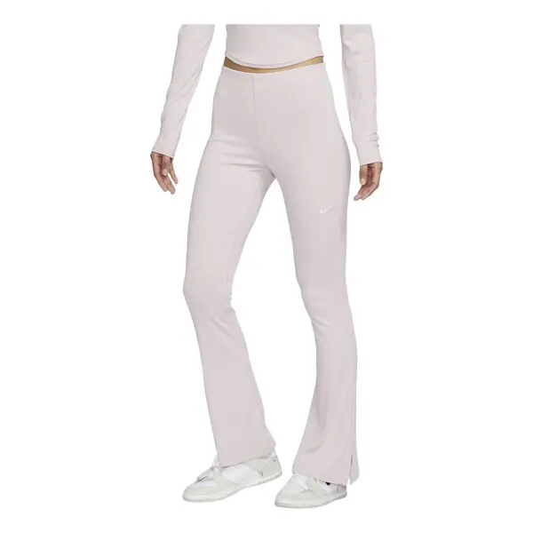 Nike Knit Flare Pants - Purple