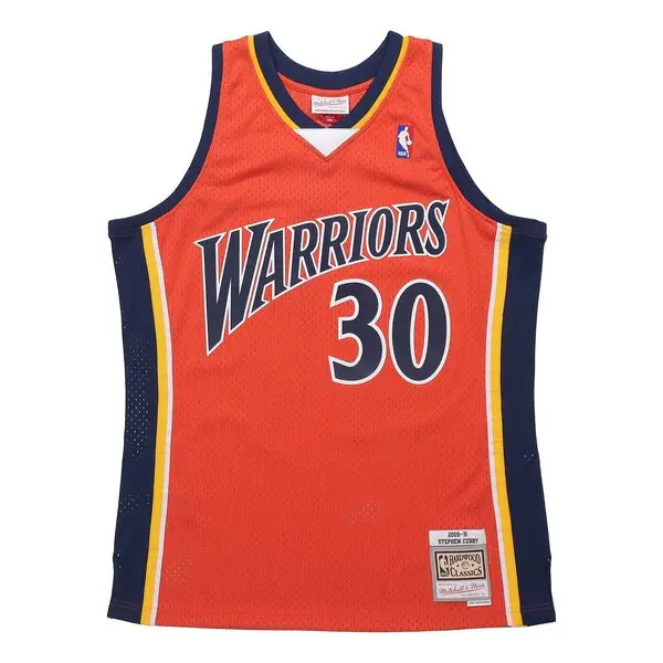 Mitchell & Ness Golden State Warriors Stephen Curry Retro Swingman Jersey - Red