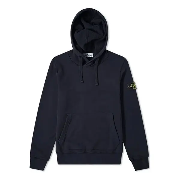 Stone Island Garment Dyed Popover Hooded Jacket