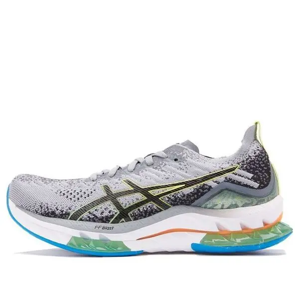 Asics Kinsei Blast Athletic Sneakers - Gray/yellow