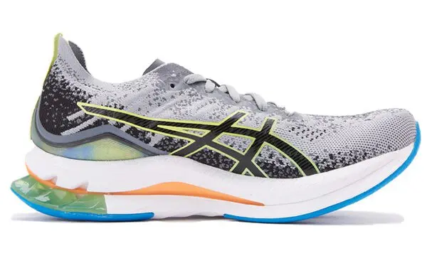 Asics Kinsei Blast Athletic Sneakers - Gray/yellow