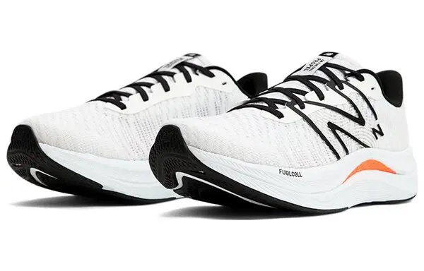NEW BALANCE Fuelcell Propel V4 Athletic Sneakers - White/black/orange
