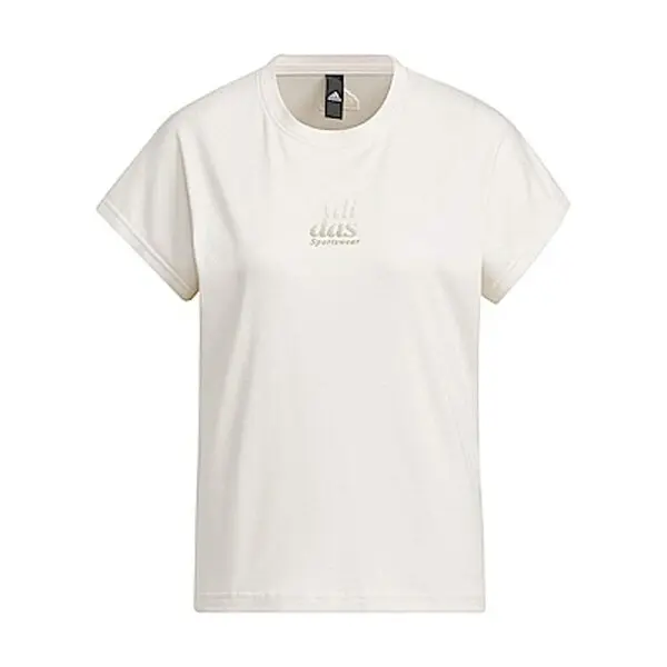 Adidas Lounge Silky T-shirt - Beige