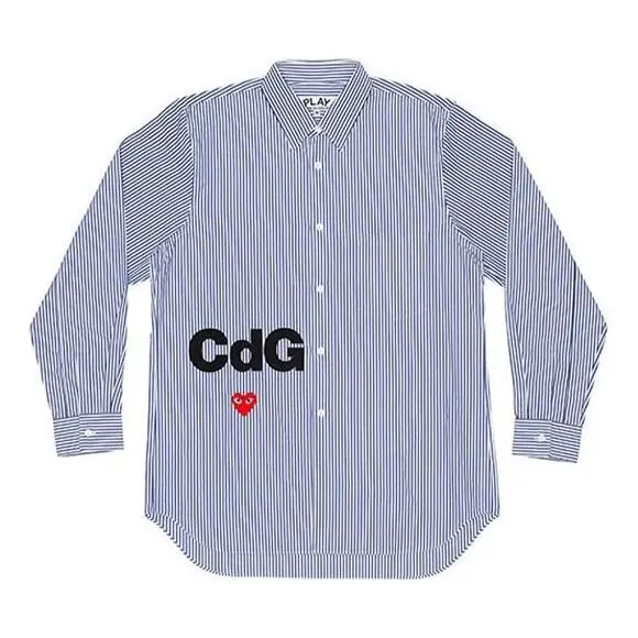 Play Comme Des Garcon X Cdg Striped Shirt