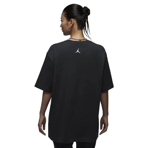 JORDAN Oversized Graphic T-shirt - Off Noir