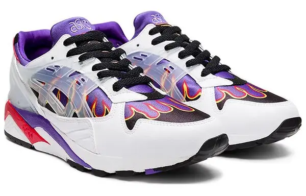 Asics X Sneakerwolf Gel-kayano "anarchy In The Edo Period" Sneakers - White/purple