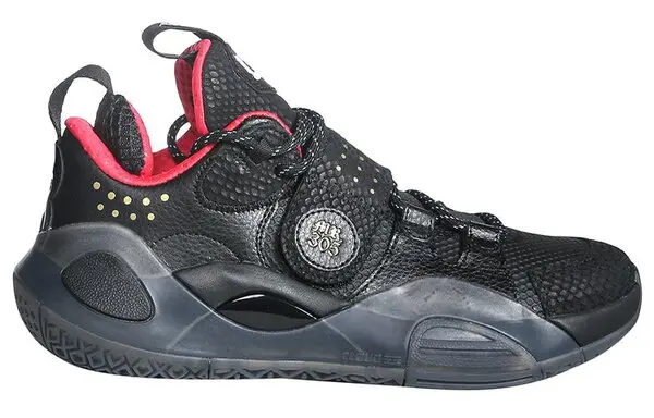 LI-NING Wade All City Basketball Sneakers - Black/red