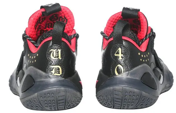 LI-NING Wade All City Basketball Sneakers - Black/red