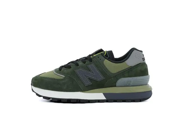 NEW BALANCE X Stone Island 574 Legacy Sneakers - Dark Green/brown