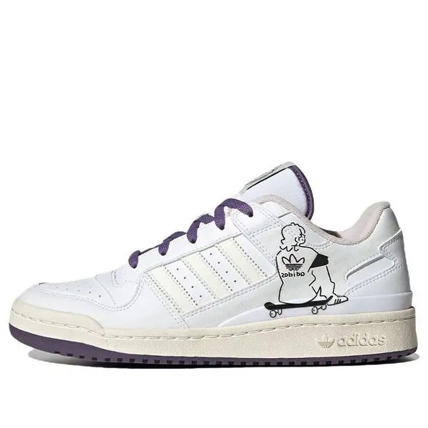 Adidas Originals Forum Low Cl - White/purple