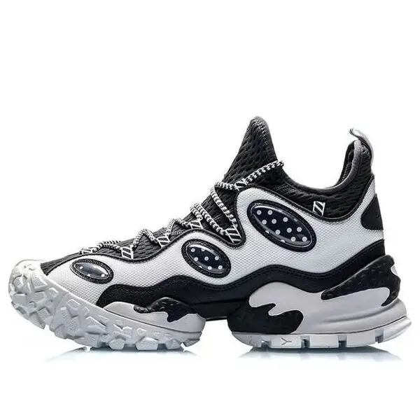 LI-NING Countflow Monster Eye Mid Sneakers - Black/white