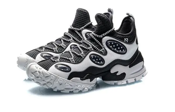 LI-NING Countflow Monster Eye Mid Sneakers - Black/white