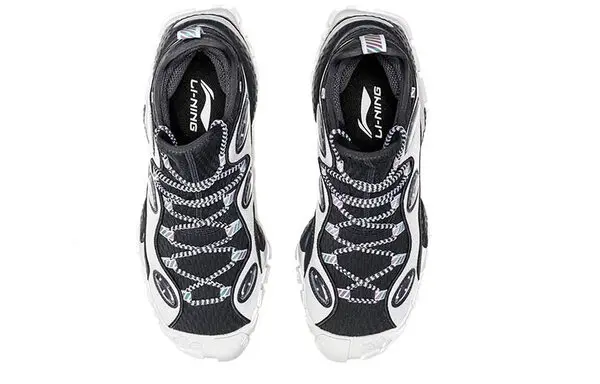 LI-NING Countflow Monster Eye Mid Sneakers - Black/white