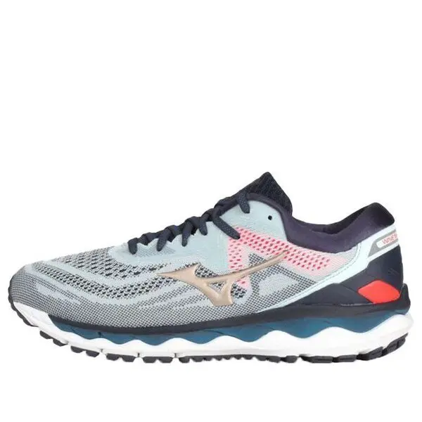 Mizuno Wave Sky 4 Athletic Shoes - Grey/blue