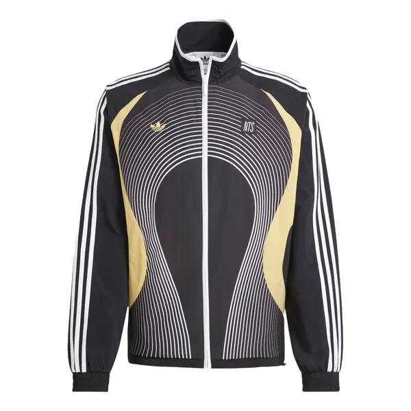 Adidas X Nts Radio Allover Print Sst Track Top Asia Sizing - Black