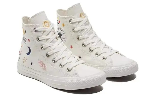 CONVERSE Chuck Taylor All Star High Top "it's Okay To Wander - Ivory