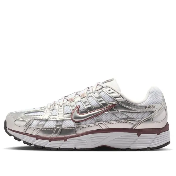 Nike P-6000 "white Metallic Silver - White/metallic Silver