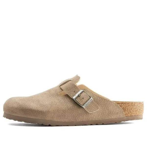 BIRKENSTOCK Boston Clogs - Beige/sand