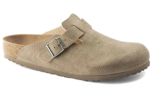 BIRKENSTOCK Boston Clogs - Beige/sand