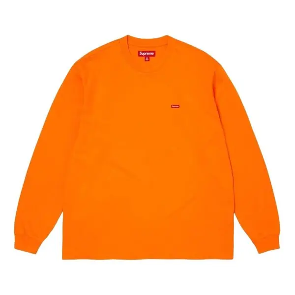 Supreme Ss26 Small Box L/s T-shirt - Orange