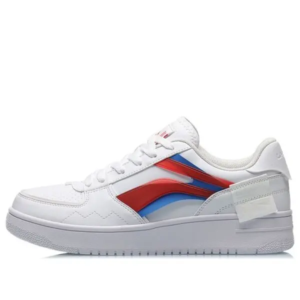 LI-NING Sport Leisure Low Top Sneakers - Whiteredblue