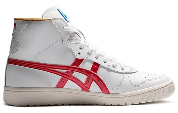 Asics Japan L Retro High Top Sneakers - White/red