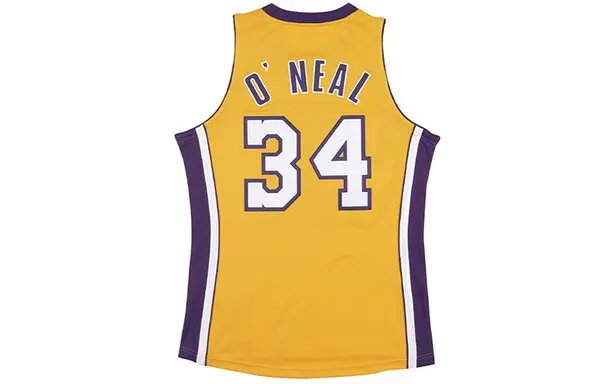 Mitchell & Ness 99-00 Lakers O'neal Retro Jersey